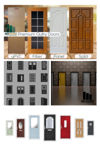 Pak Doors: PVC doors, Panel Doors, Wooden Doors & Door Fitting Service
